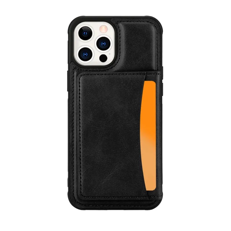 Ægte Læder iPhone Cover med kortholder – Stort udvalg & Levering i morgen